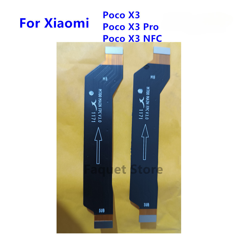 For Xiaomi Poco X3 Pro NFC Main Board Mainboard Motherboard Connect Usb Charge Flex Cable ...
