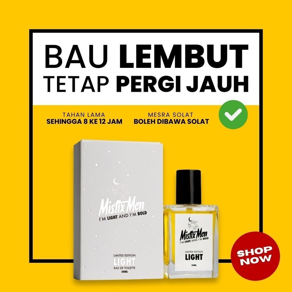 Mistixperfume Minyak Wangi Lelaki Viral Mistixmen Perfume Dark & Light Mistix perfume Limited ...