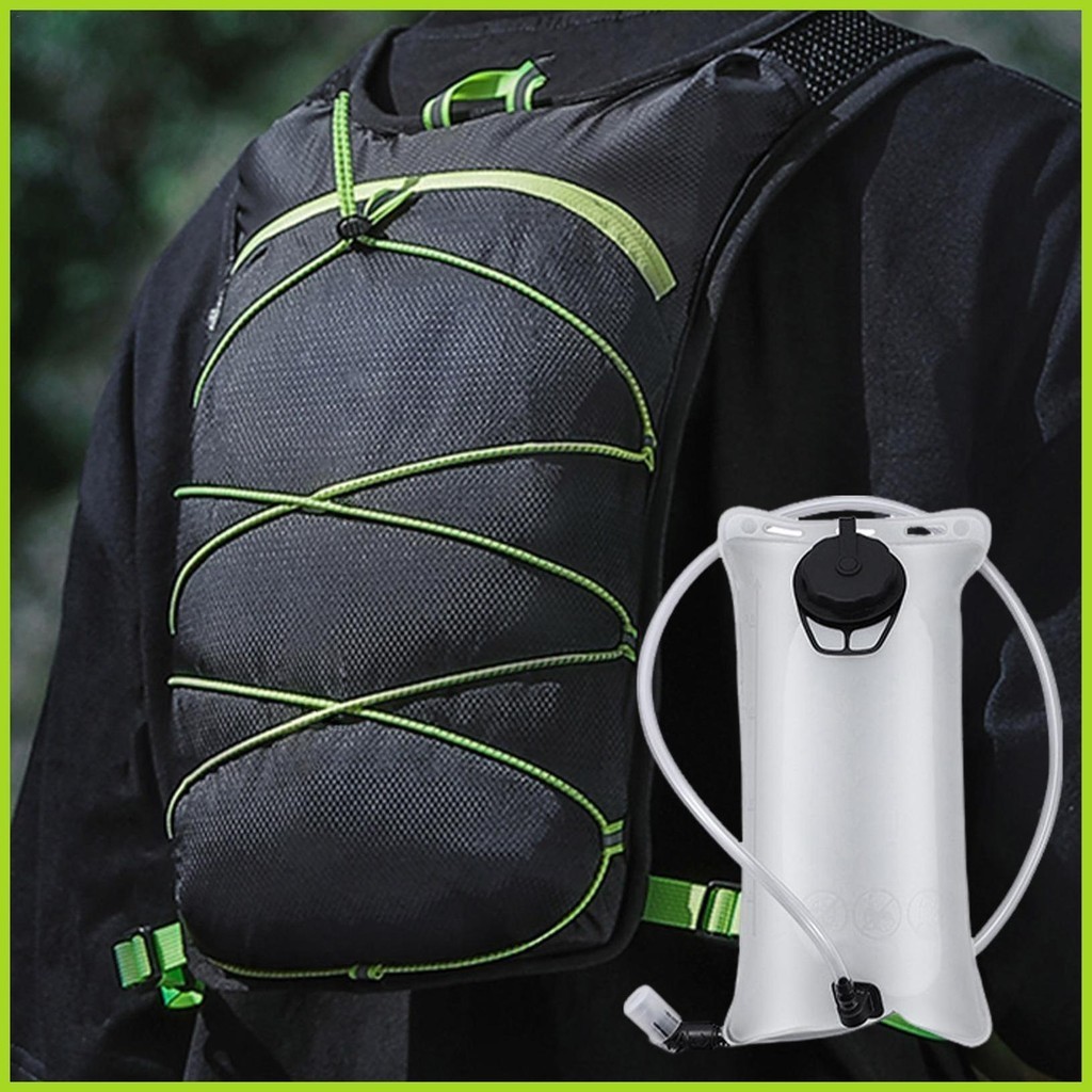 Backpack Water Bag Hydration Bladder With 2L Water Bag With Reflective ...