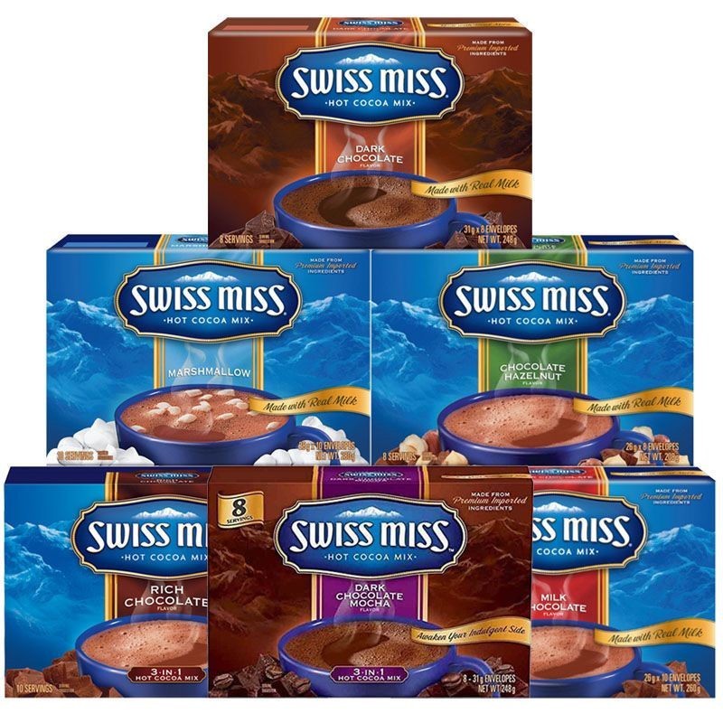 American Swiss Cocoa Powder Miss Swiss Extra Strong Love Dark Chocolate ...