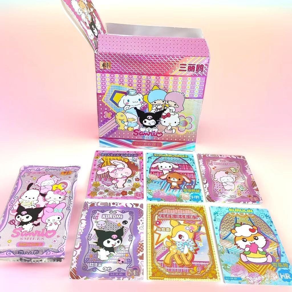 Mika Sanrio First Play Set Change Collectible Gift Flash Card Kulomi ...