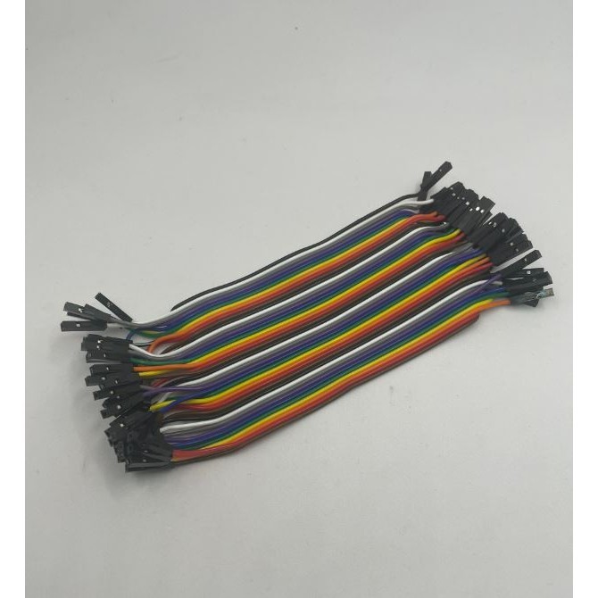 [40-strand Strip] Female Test Board Plug Wire 15cm - thegioimodule ...