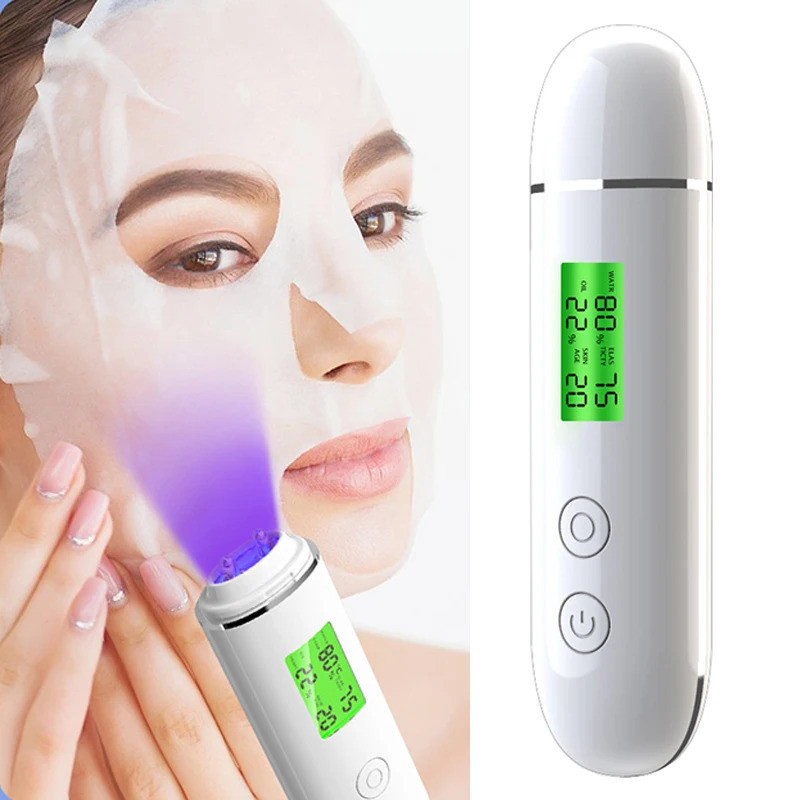 Skin Water Cheek Elastic Skin Age Test Meter Face Skin Moisture&Oil ...