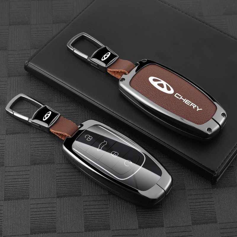 Car Key Case Auto Smart Control Keychain Keyless Interior Accessory ...