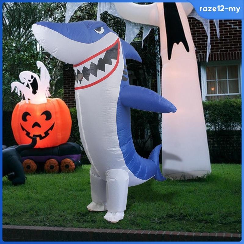 [RazecaMY] Inflatable Shark Costume, Shark Inflatable Costume ...