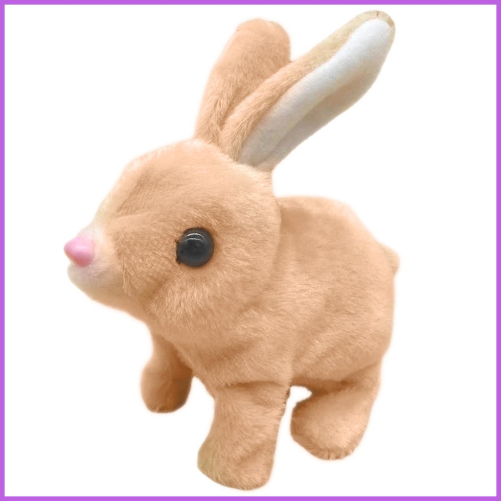 Rabbit Toys For Kids Electronic Walking Toy Walking And Hopping Bunny ...
