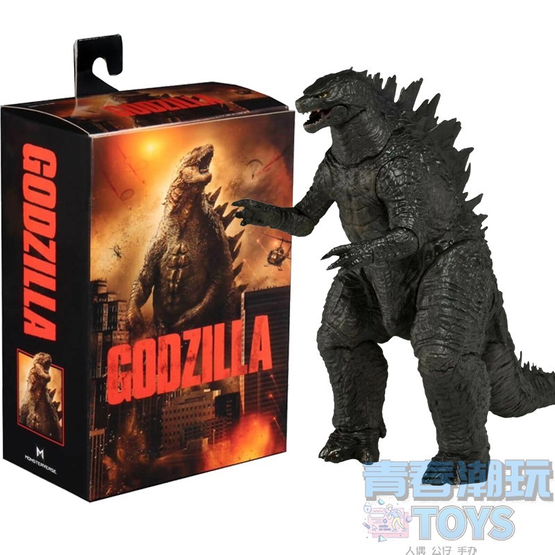 Neca Godzilla Movie Version 2014 True Godzilla Dinosaur King of ...