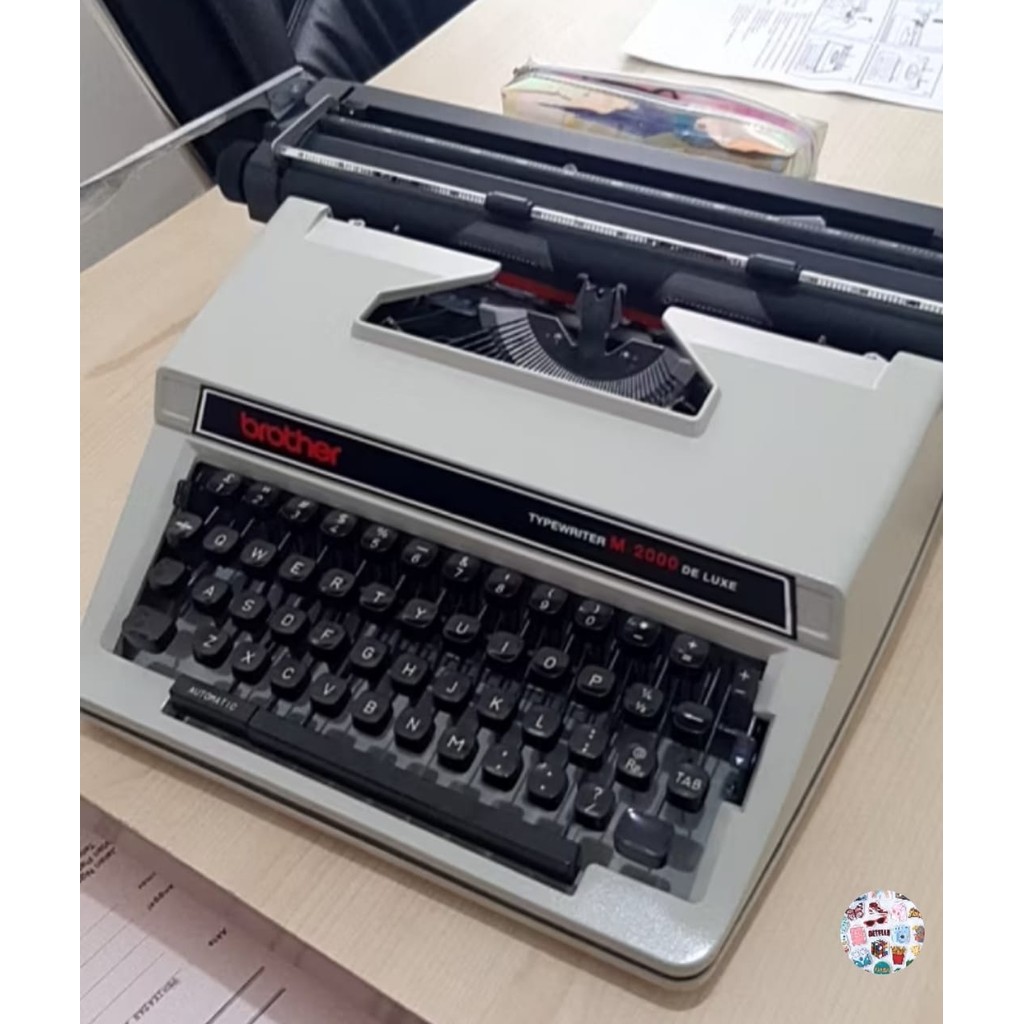 MESIN BROTHER M 2000 Size 13" Inch F4/A4 Manual Typewriter / NEW ...