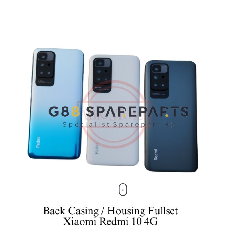 Back Casing Housing Casing Xiaomi Redmi 10 4G 2021/2022 Backdoor ...