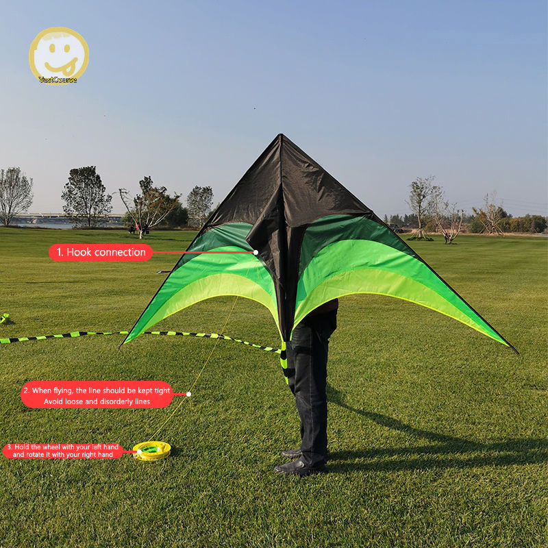VastCourse Kite Prairie Kite 1.2m Easy To Fly Adult Children Kite ...