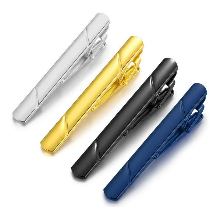 SIMPLICO Men Copper Tie Clip Men's Fashion Necktie Pin Clipper Pin 领带 ...
