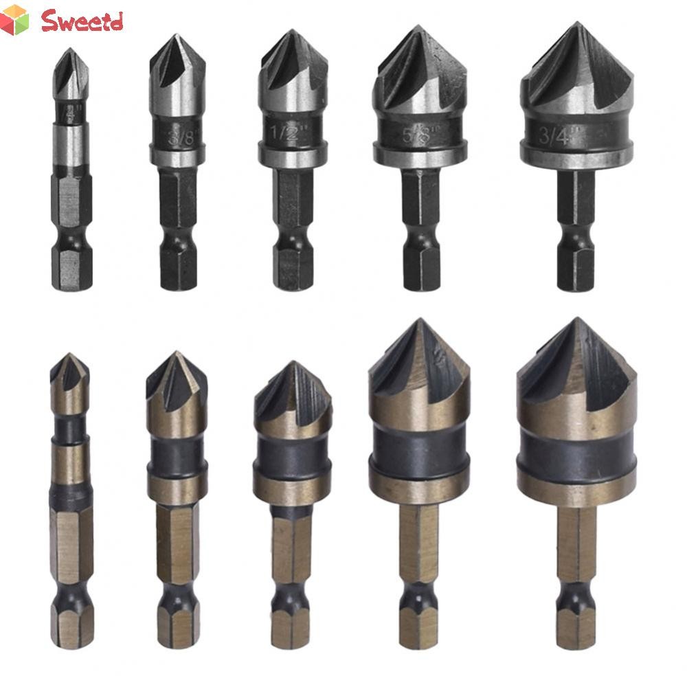 Countersink Drill Bit Set Fiberglass Plastic Medium Hardness Stainless ...