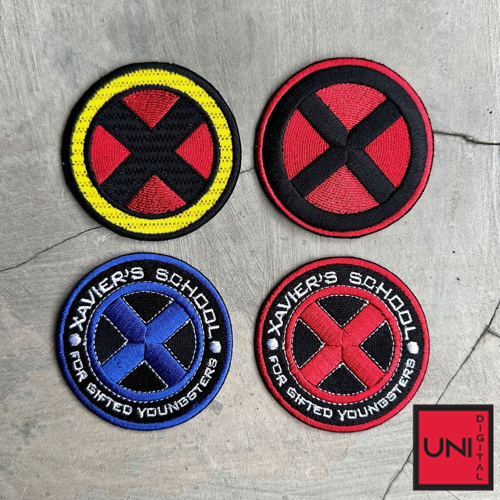 X-Men Classic Xavier School Xmen Logo Embroidered Patch | Shopee Malaysia