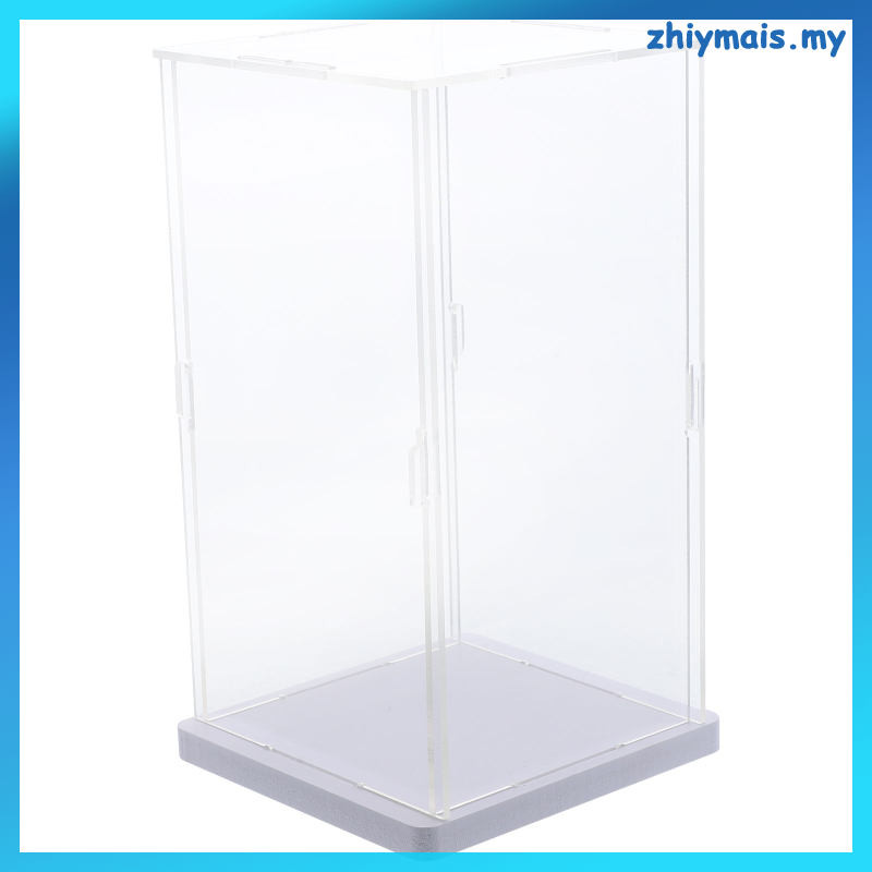 Transparent Display Box Figurine Case Show Rack Shelf Showcase Stand ...