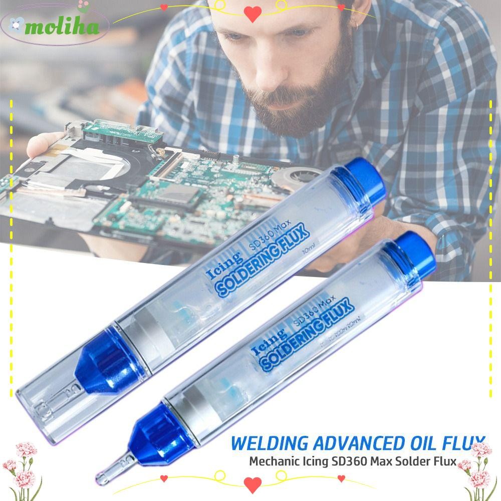 MOLIHA Icing Solder Flux, 10cc SD360 Max Solder Paste, Durable ...