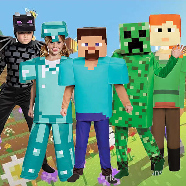 costume dewasa halloween man x movie character costume Minecraft ...