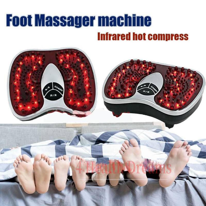 Foot Massager Infrared Heating Foot Vibration Massage Foot Therapy ...