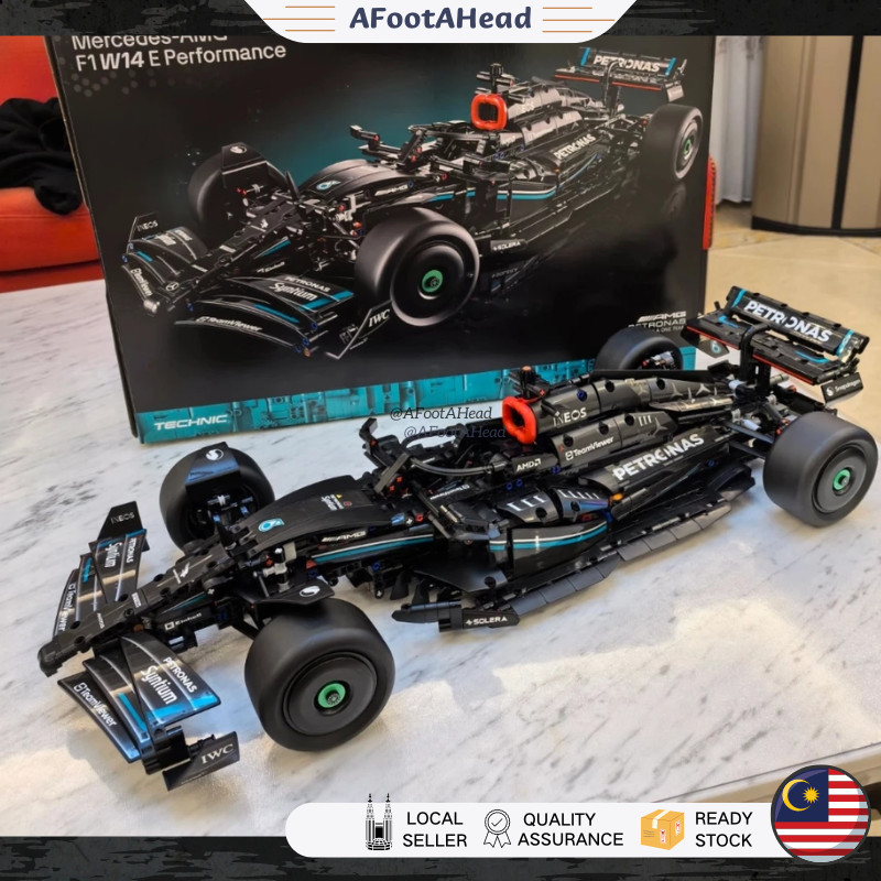 Mercedes Amg F1 Bricks W14 E Performance Sports Car Building Block DIY ...