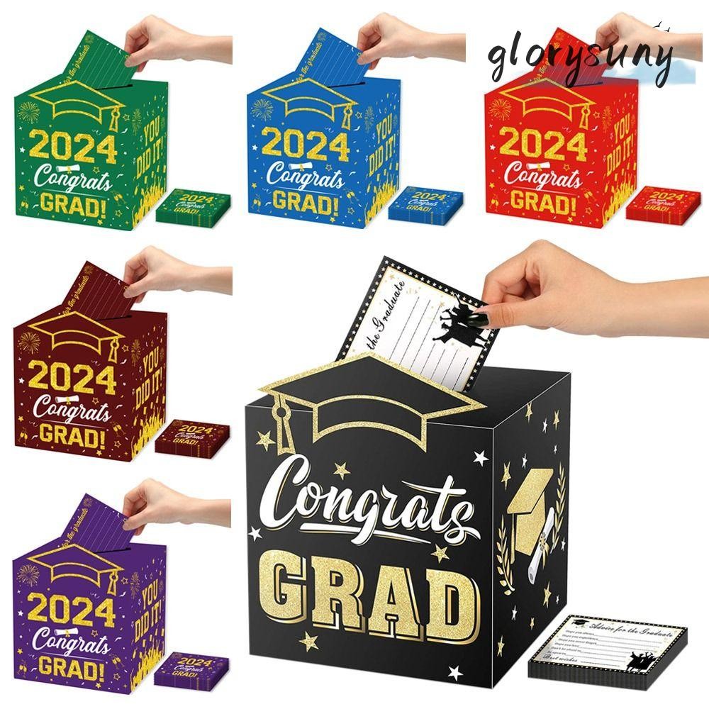 GLORYSUNY Graduation Ceremony Layout Props, Voting Box Congratulations ...