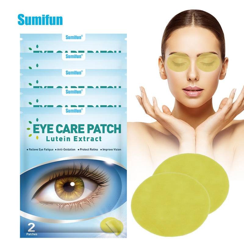 Eye Care Patches Lutein Stickers Relieve Eyes Fatigue Dry Eye For Fatigue Protect Vision ...