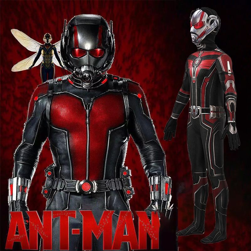 Ant-man Suit Boy Clothes Bodysuit Anime Cartoon Children cos Costume ...