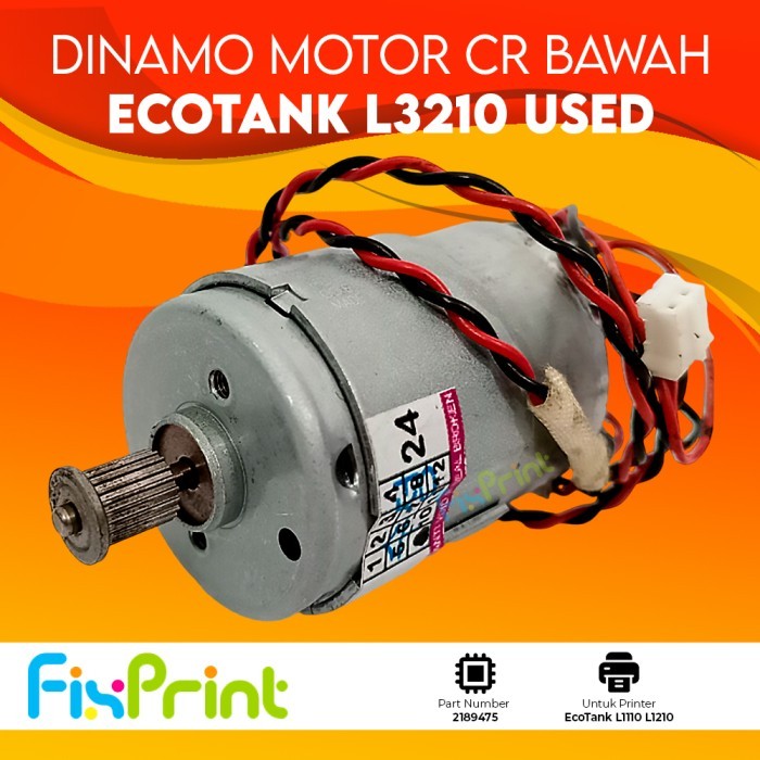 Dynamo Motor CR Carriage Epson L1210 L3210 Used Dynamo CR Side Printer ...