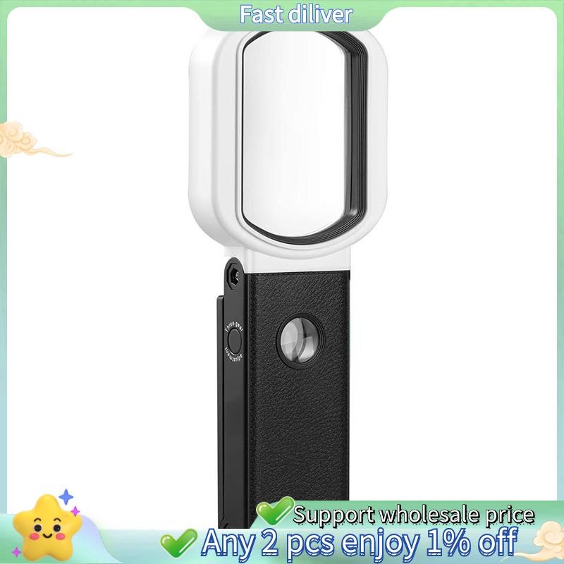 GT-Magnifying Glass with Light, 25X 10X Rechargeable Handheld and ...