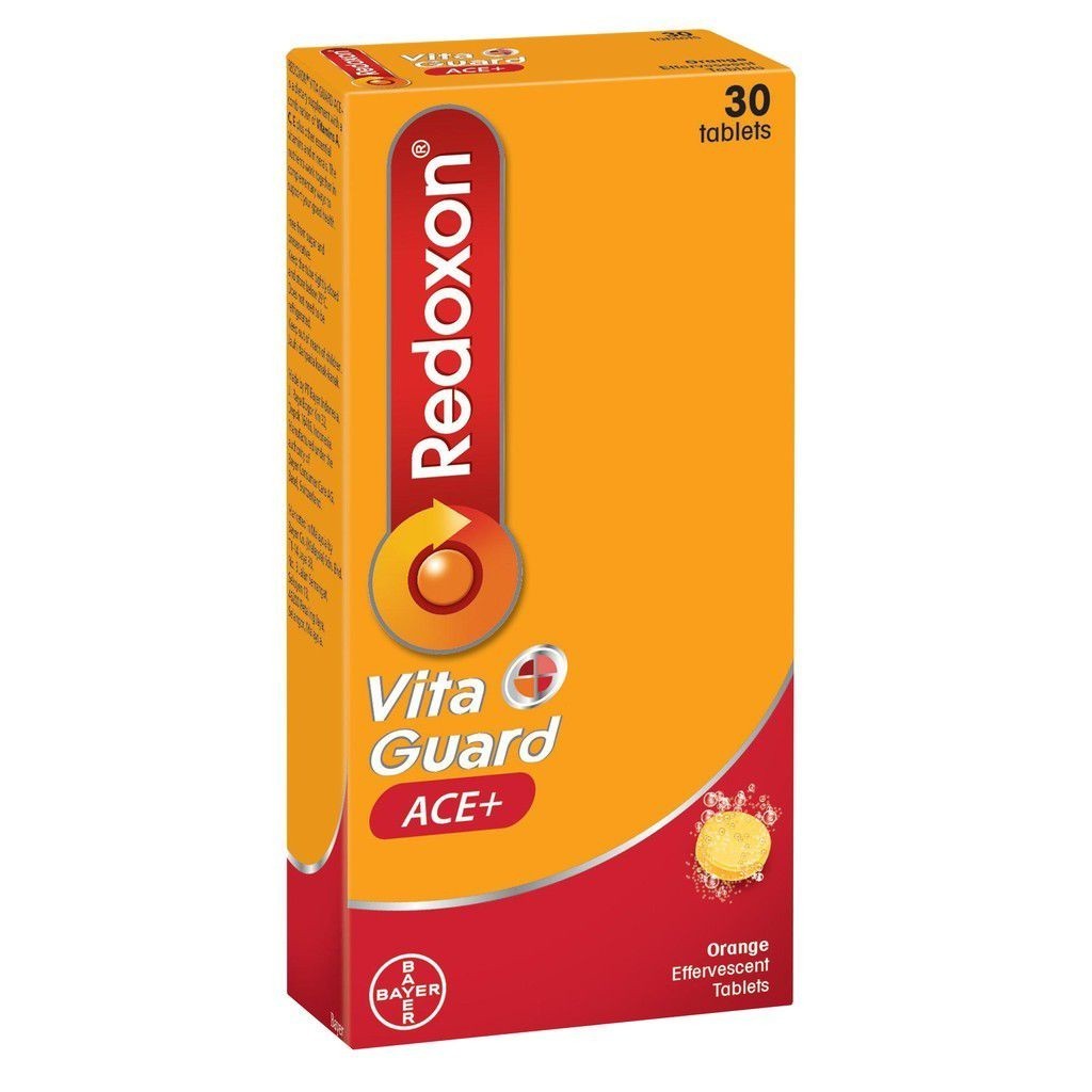 REDOXON VITA GUARD ACE+ ORANGE EFFERVESCENT 30 TABLETS | 15 TABLETS ...