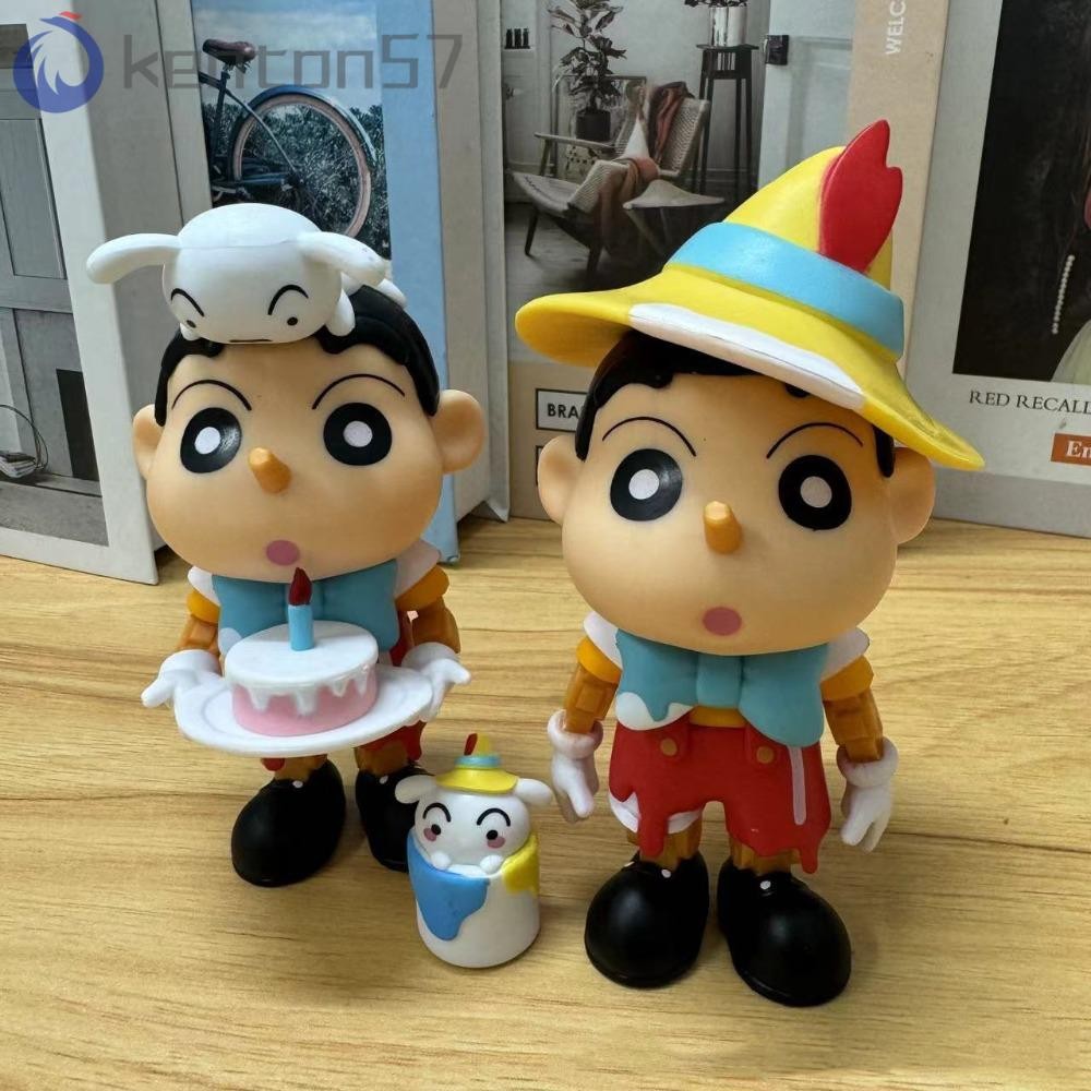 KENTON Shinnosuke Nohara Figure, PVC Doll Cos Puppet Crayon Shin-Chan ...