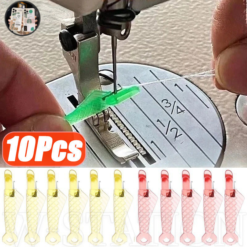 HA Small Fish Sewing Machine Needle Threader- Threading Guide Device ...