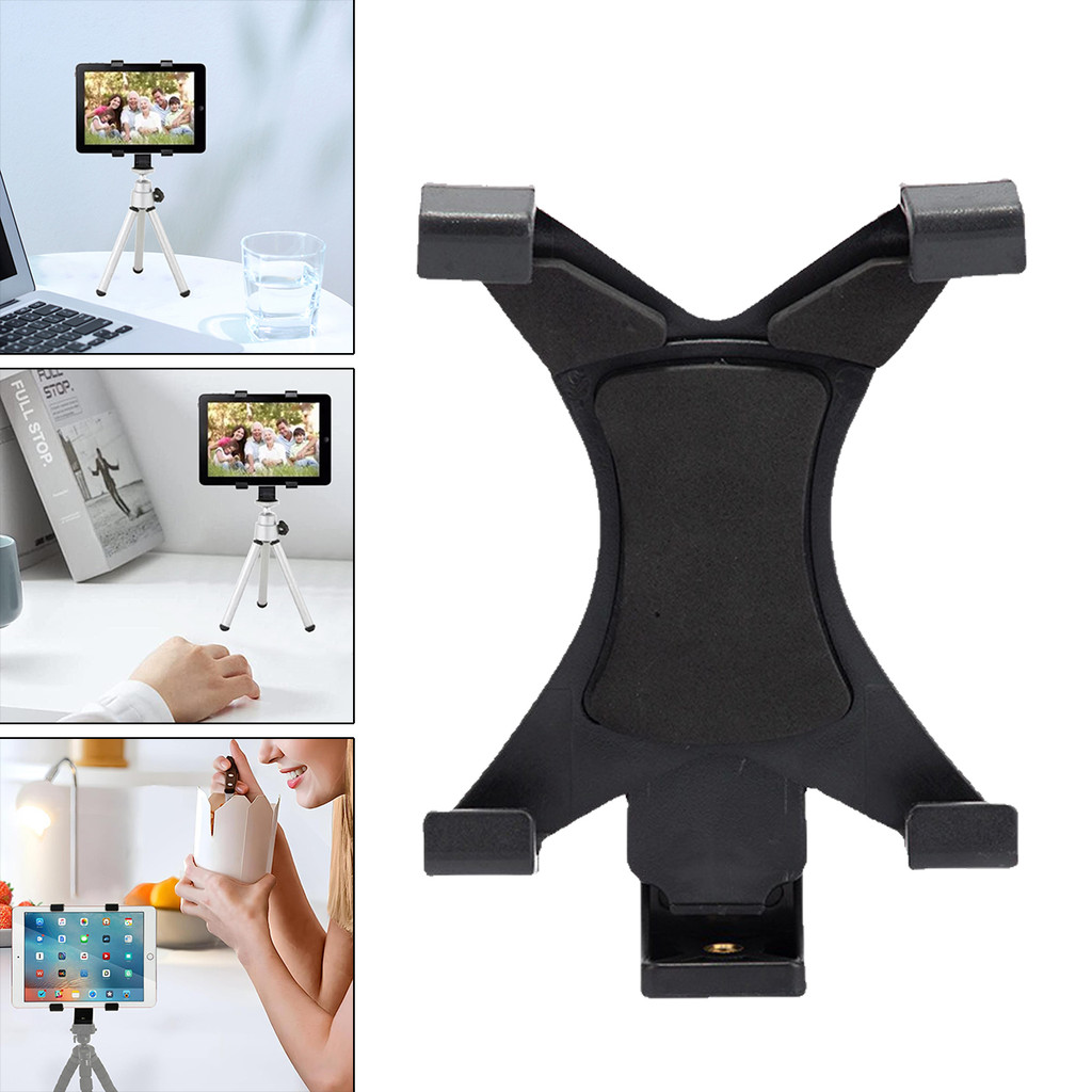 New Tablet Stand Universal Tablet Tripod Mount Adapter Tablet Clamp ...