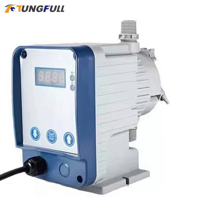 1-7bar Micro-acid Electromagnetic Diaphragm Pump Water Treatment Liquid Micro-acid Chemical ...