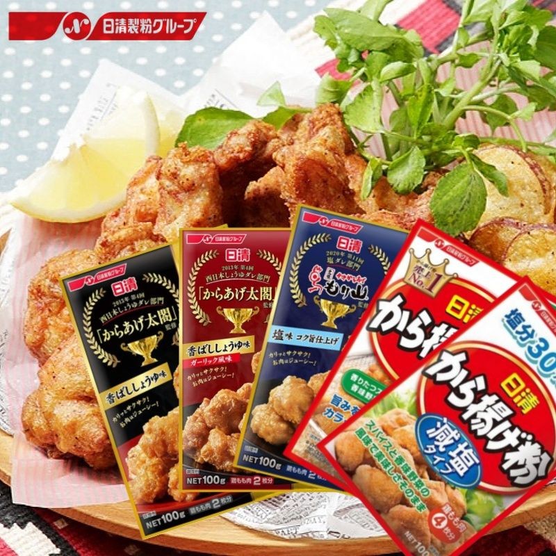 Local Popular Nissin nippn Fried Chicken Powder Gold Award Japanese Style Tangyang Fried Chicken ...