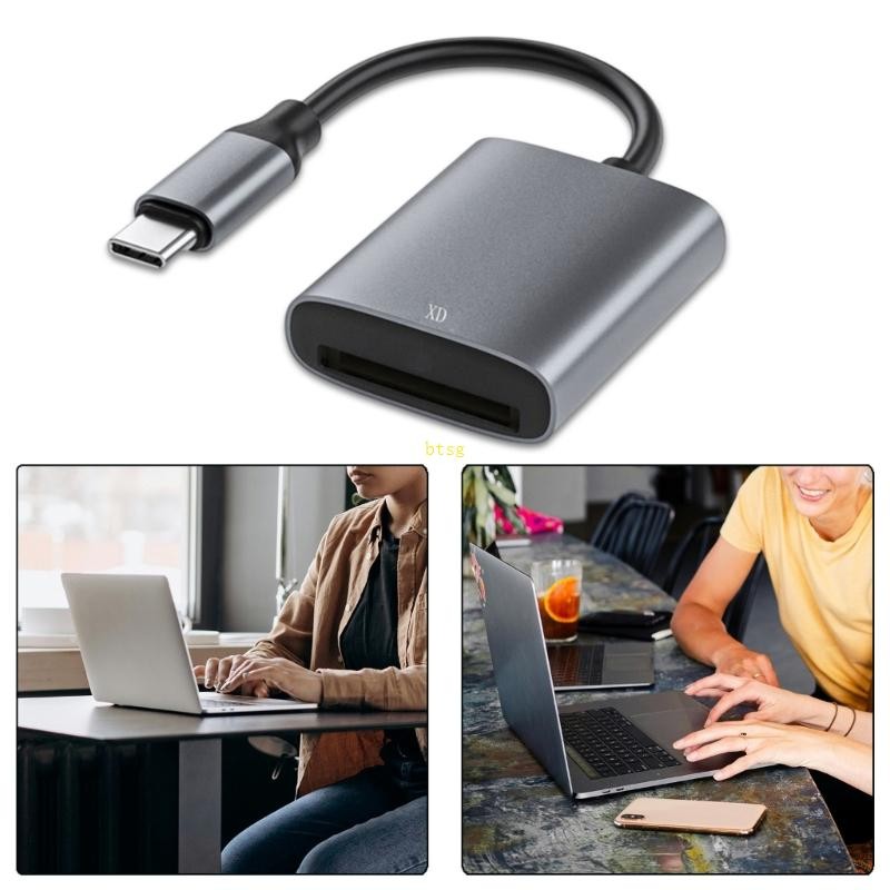 BT USB C Card Reader USB C to XD Picture Memory Card Type C Memory Card ...