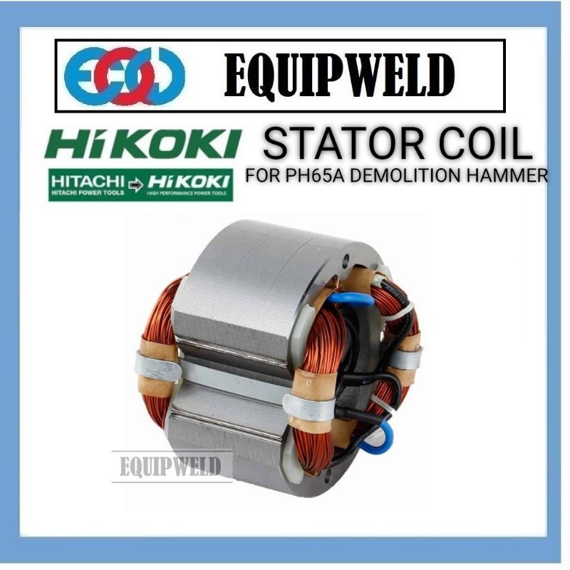 SPARE PART - HIKOKI HITACHI STATOR COIL FIELD FOR PH65A DEMOLITION ...