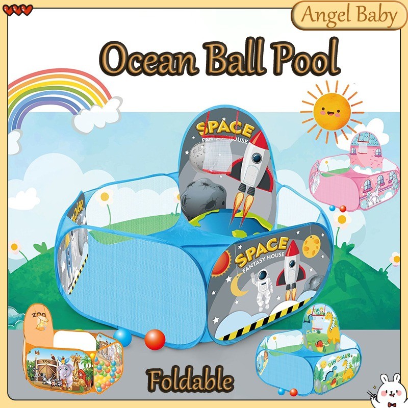 Kid Ocean Ball Pool Ball Foldable Playpen Ball Pit Pool Kids Camping ...