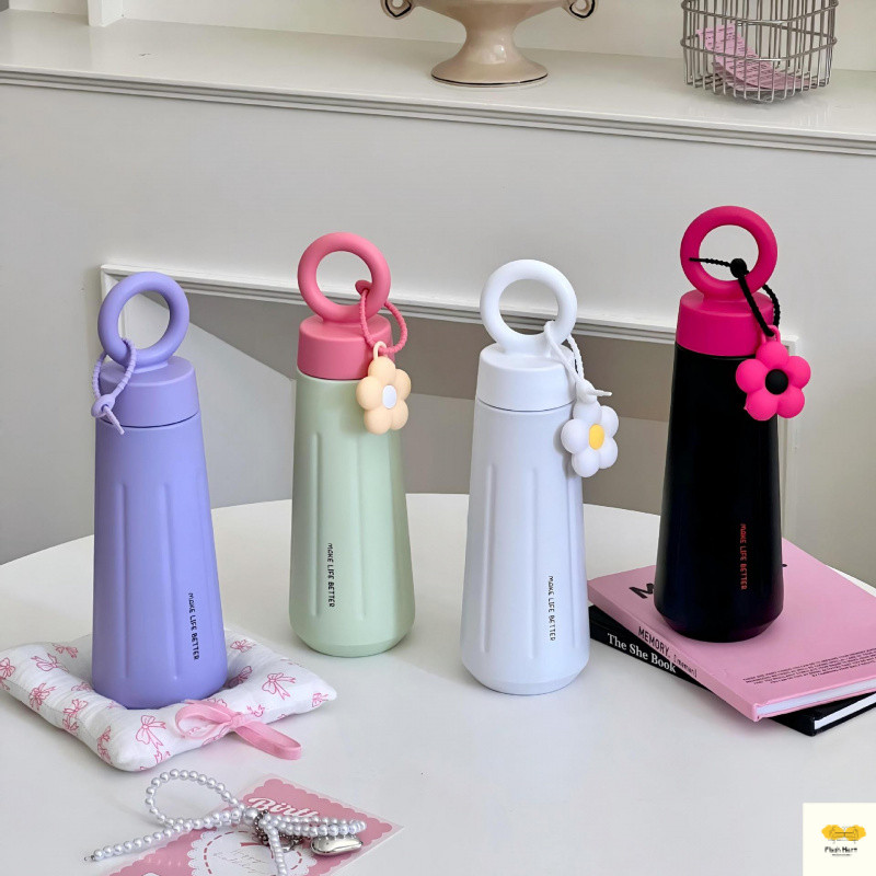 ⚡Local Stock New Creative Thermos Cup Cute Water Bottle Tumbler Cup 316 Stainless Steel Cup For ...