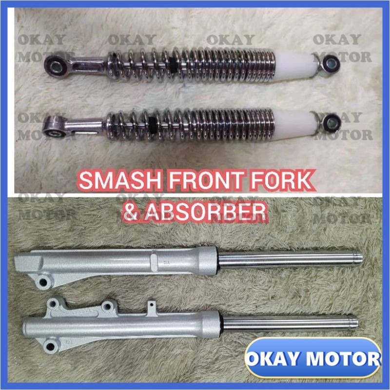 DISC suzuki smash shogun smash revo front fork rear absorber shock ...