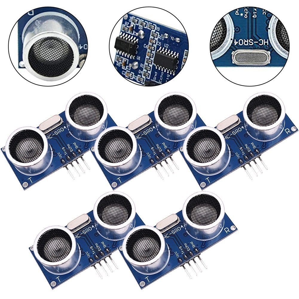 5PCS HC-SR04 Distance Measurement Module HCSR04 Distance Sensor ...