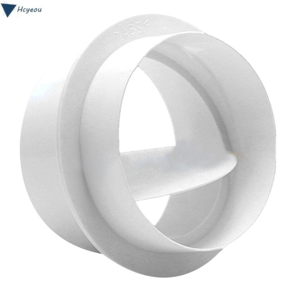 HCYEOU Air Duct Check Flue Damper Backdraft Damper Check Valve PVC Home ...