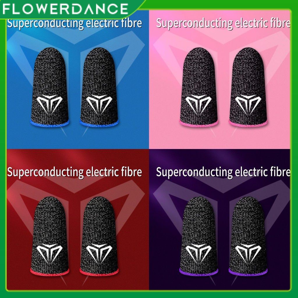 Gaming Fingertip Sleeves Mobile Games Touch Screen Finger Cots Durable ...