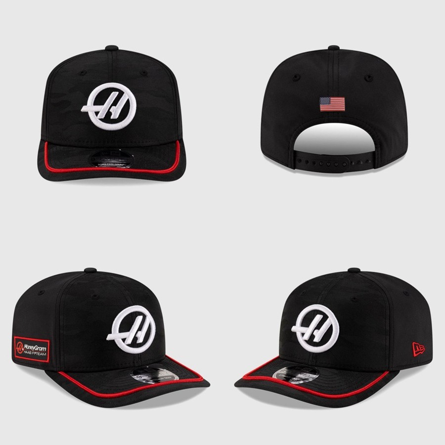 Haas F1 Team Stretch Snap Camo Cap Black | Shopee Malaysia