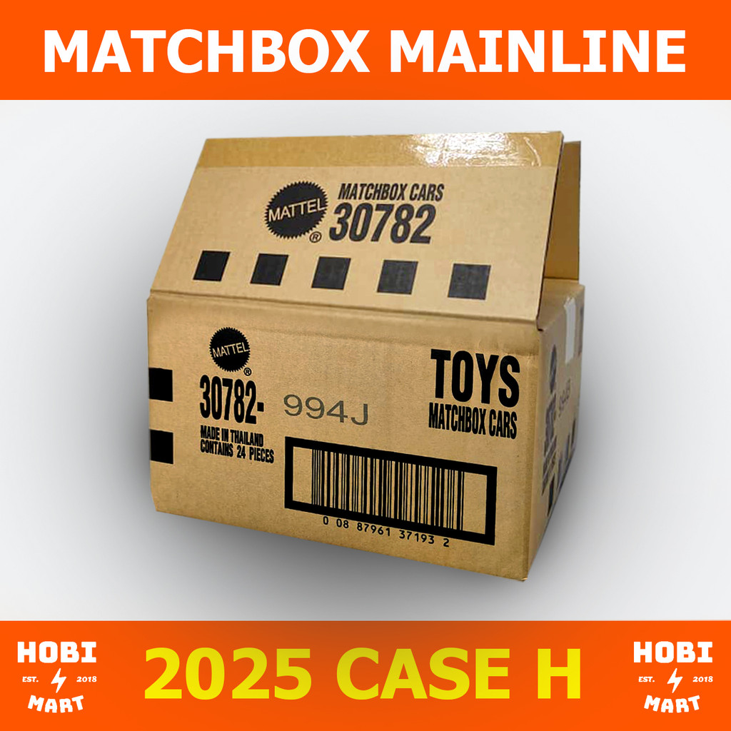 Matchbox 2025 Basic Mainline Card > Case H 2025 Assortment Dash H ...