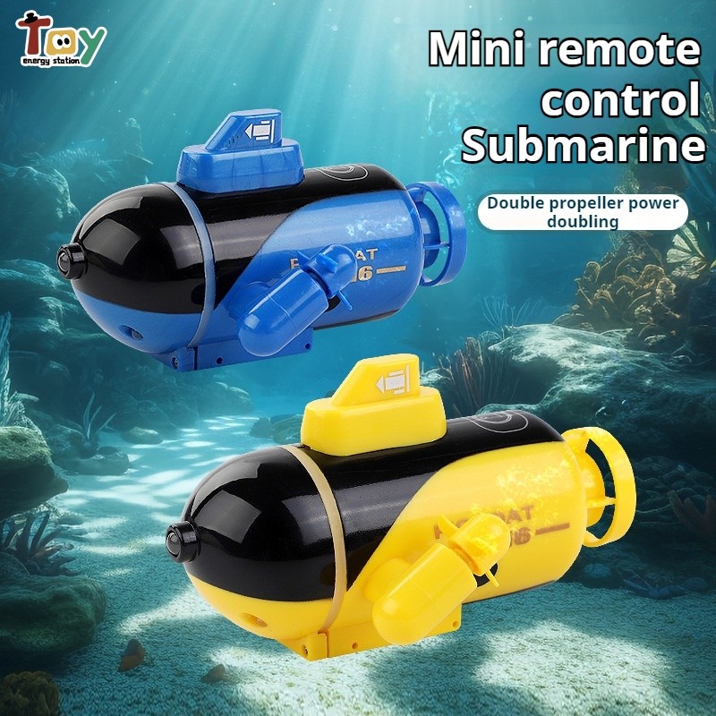 Mini RC Submarine Small Diving Nuclear Submarine Remote Control ...