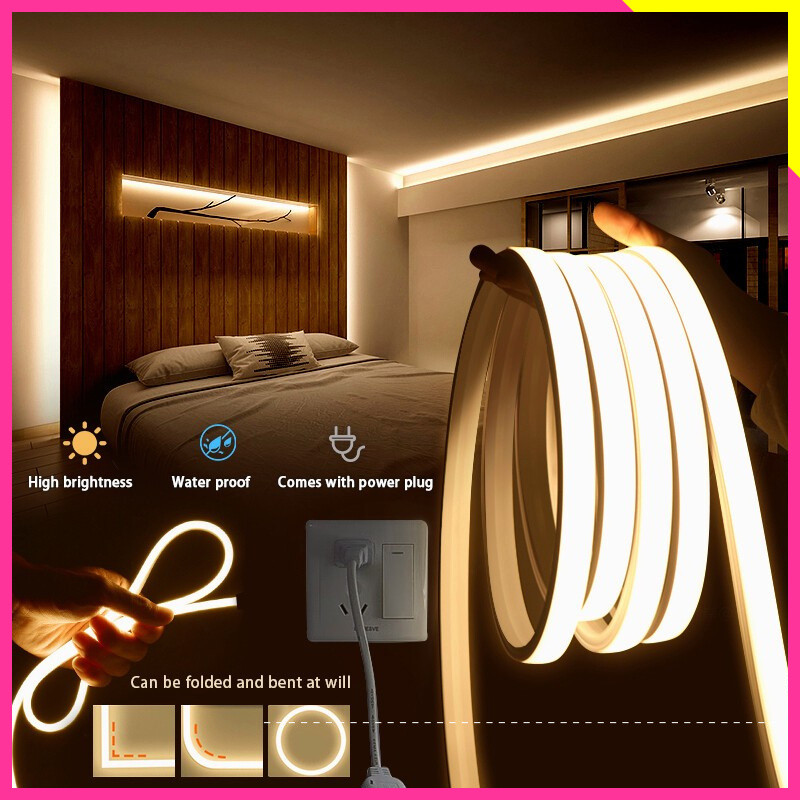 LED night light DC12V household neon wall decoration light indoor ...
