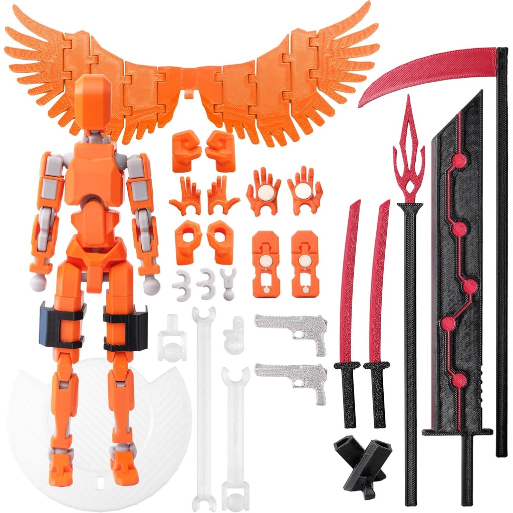(Assembly Completed Dummy 20 Action Figure, 8.1 inches， Strong Magnetic ...