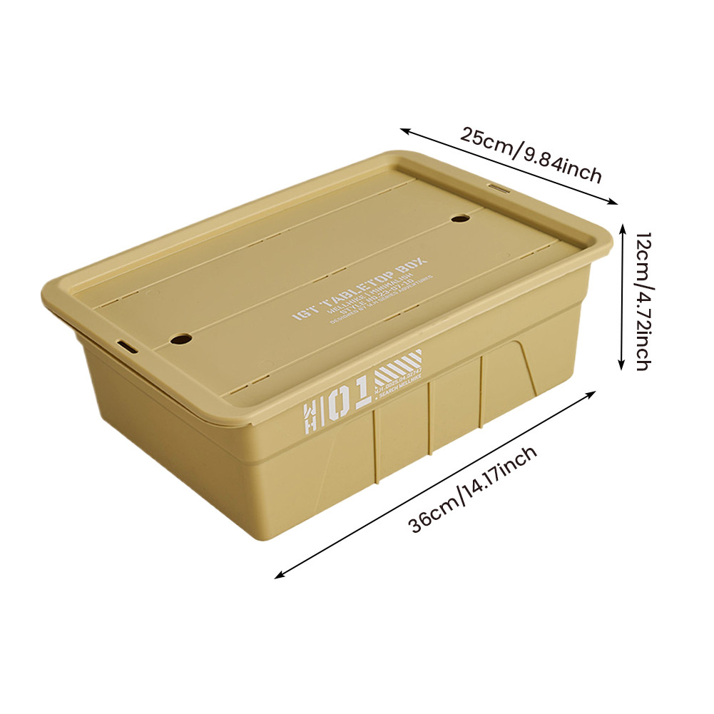 IGT Table Tea Tray Multifunctional Table Panel Storage Basket Large ...