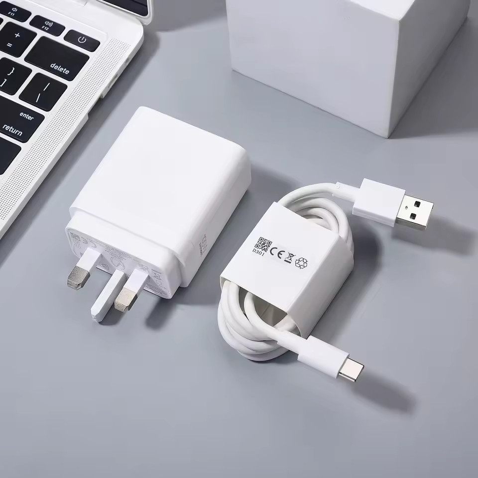 Original Realme 100W SuperVOOC Charger UK Plug Fast Charging Adapter ...