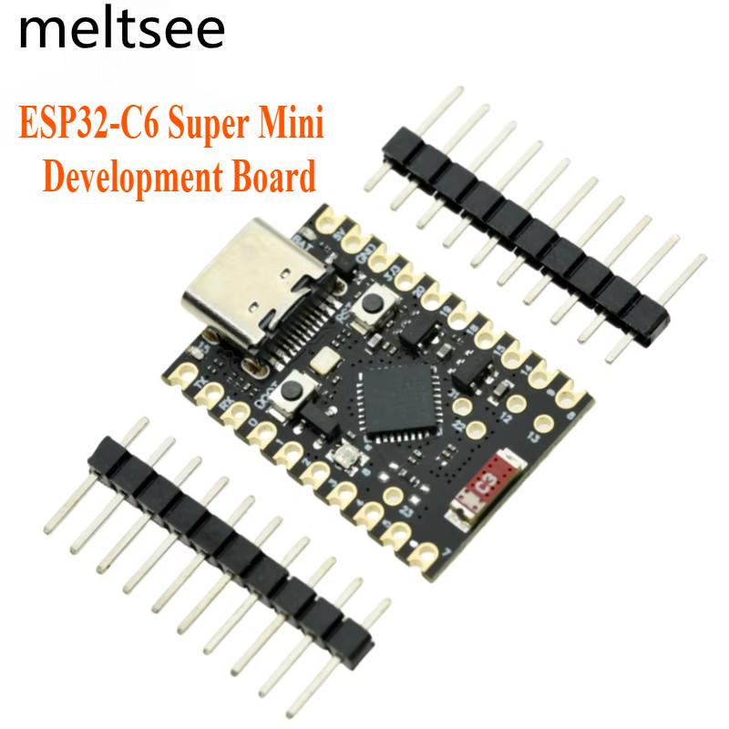 TYPE-C ESP32-C6 Super Mini ESP32 Development Board ESP32-C6FH4 4MB flash WiFi Bluetooth Module ...