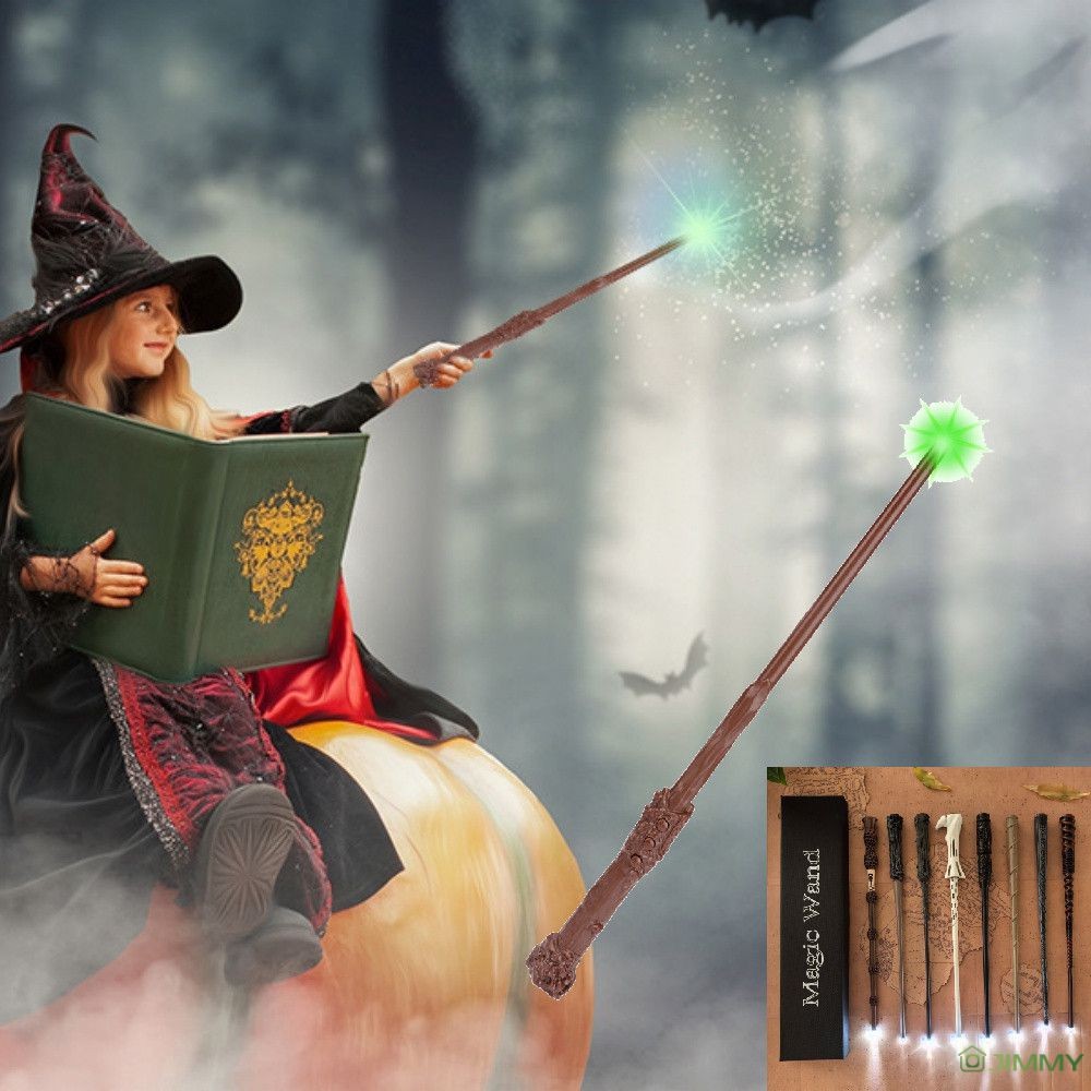 Magic Wand Witch Wizard Handheld Magic Wand Stick Magician Cosplay ...
